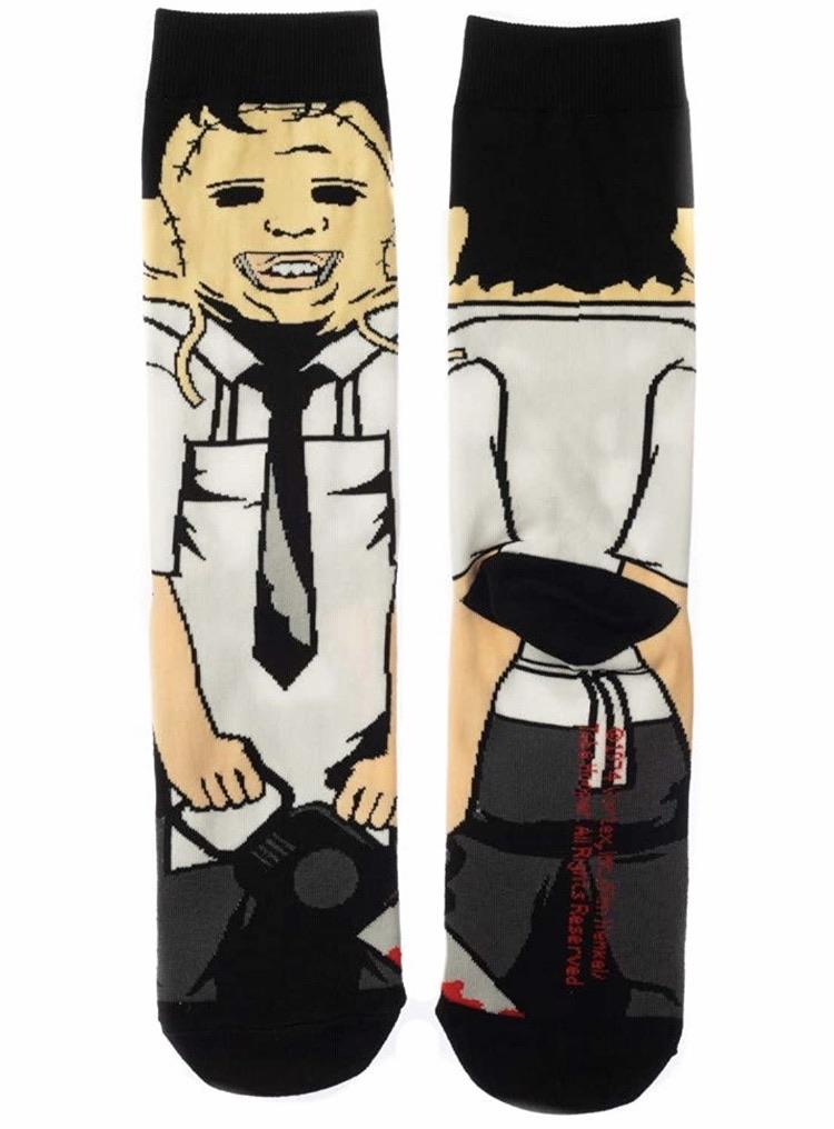 Texas Chainsaw Massacre Leatherface Character Socks – Roadkill13